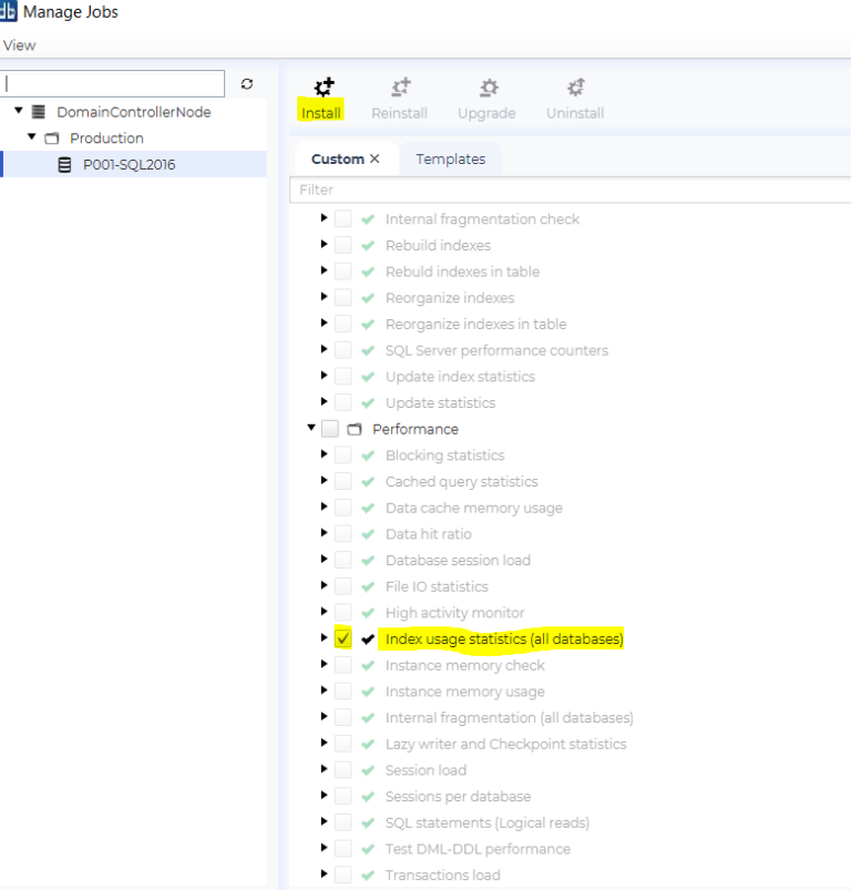 Monitor your SQL Server Indexes - dbWatch