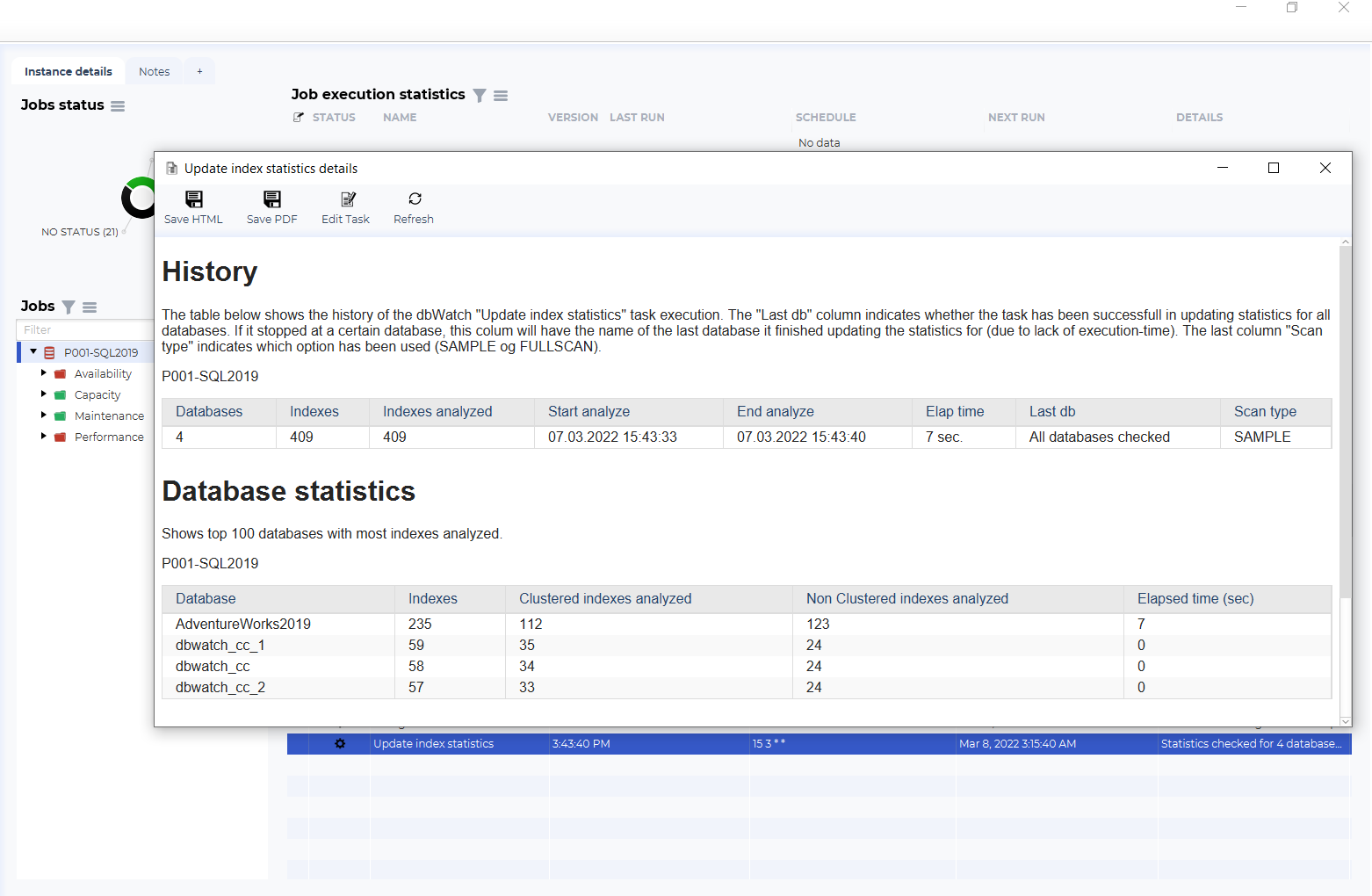 Monitor your SQL Server Indexes - dbWatch