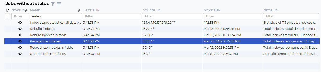 Monitor your SQL Server Indexes - dbWatch