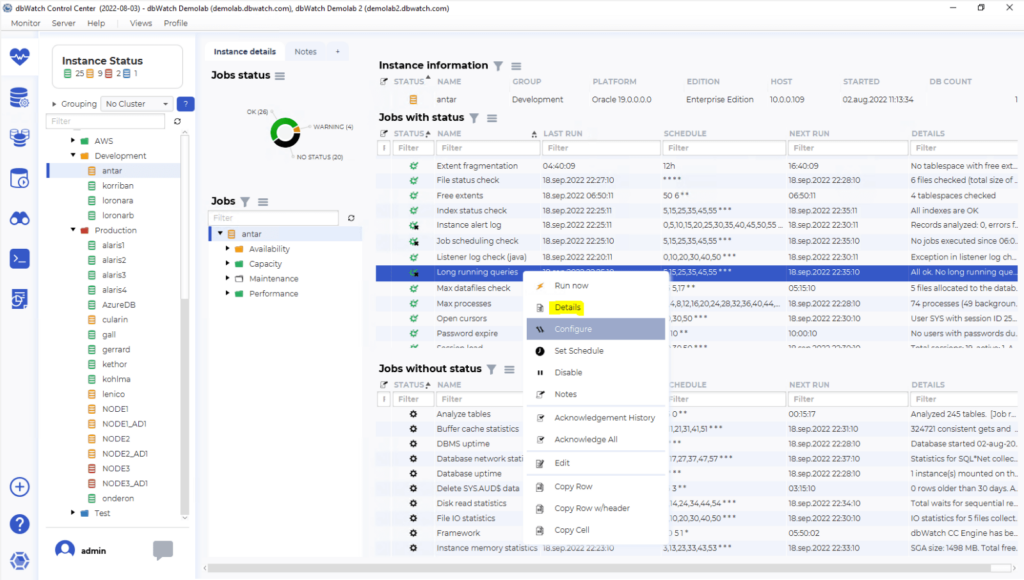 Analyzing your Oracle Database Performance - dbWatch