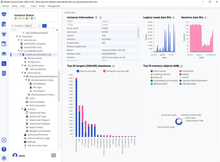 Database Management - dbWatch